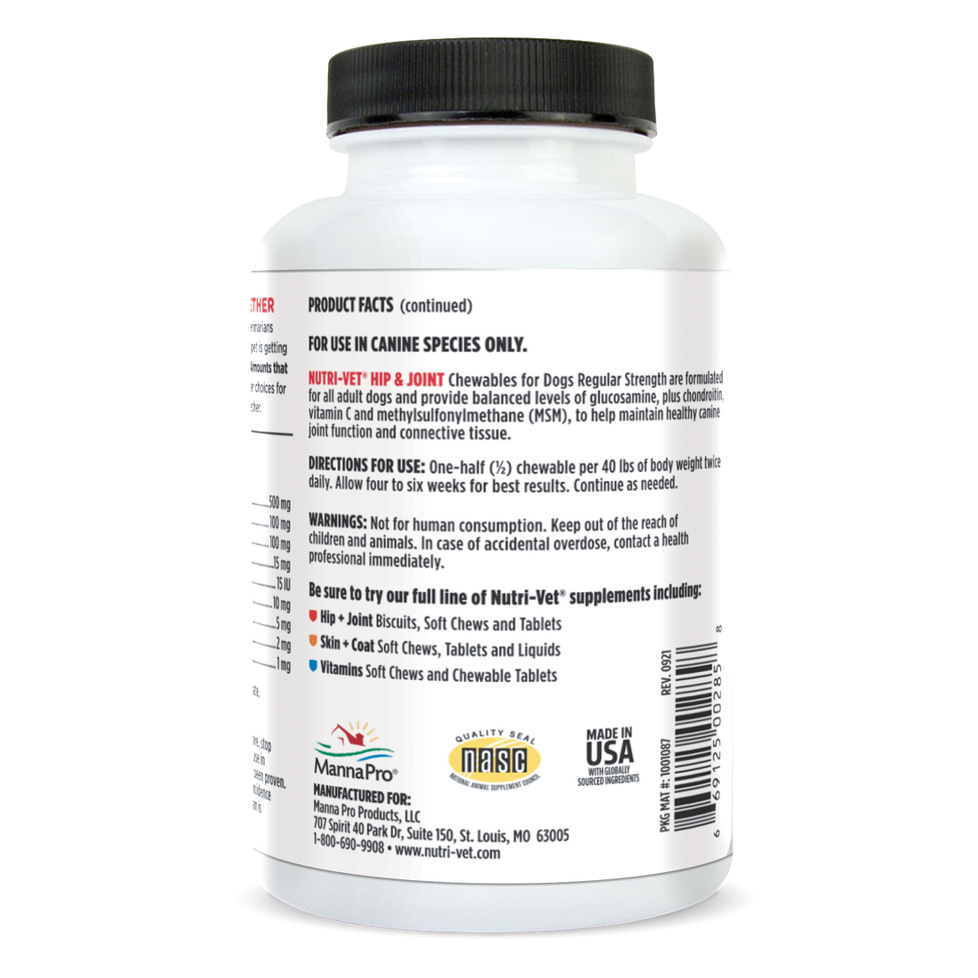Hip & Joint Chewable Tablets | Nutri-Vet