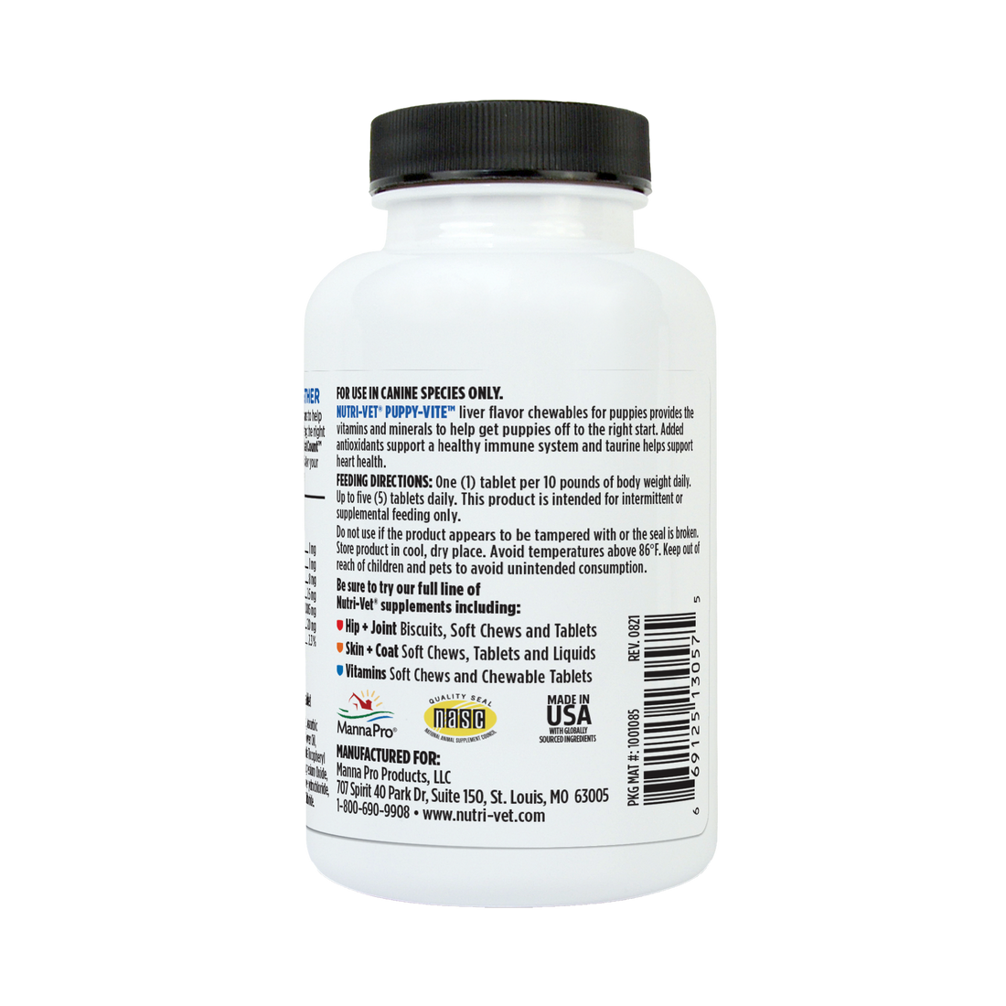 Puppy-Vite Chewable Tablets | Dog Vitamins | Vitamins for Puppies ...