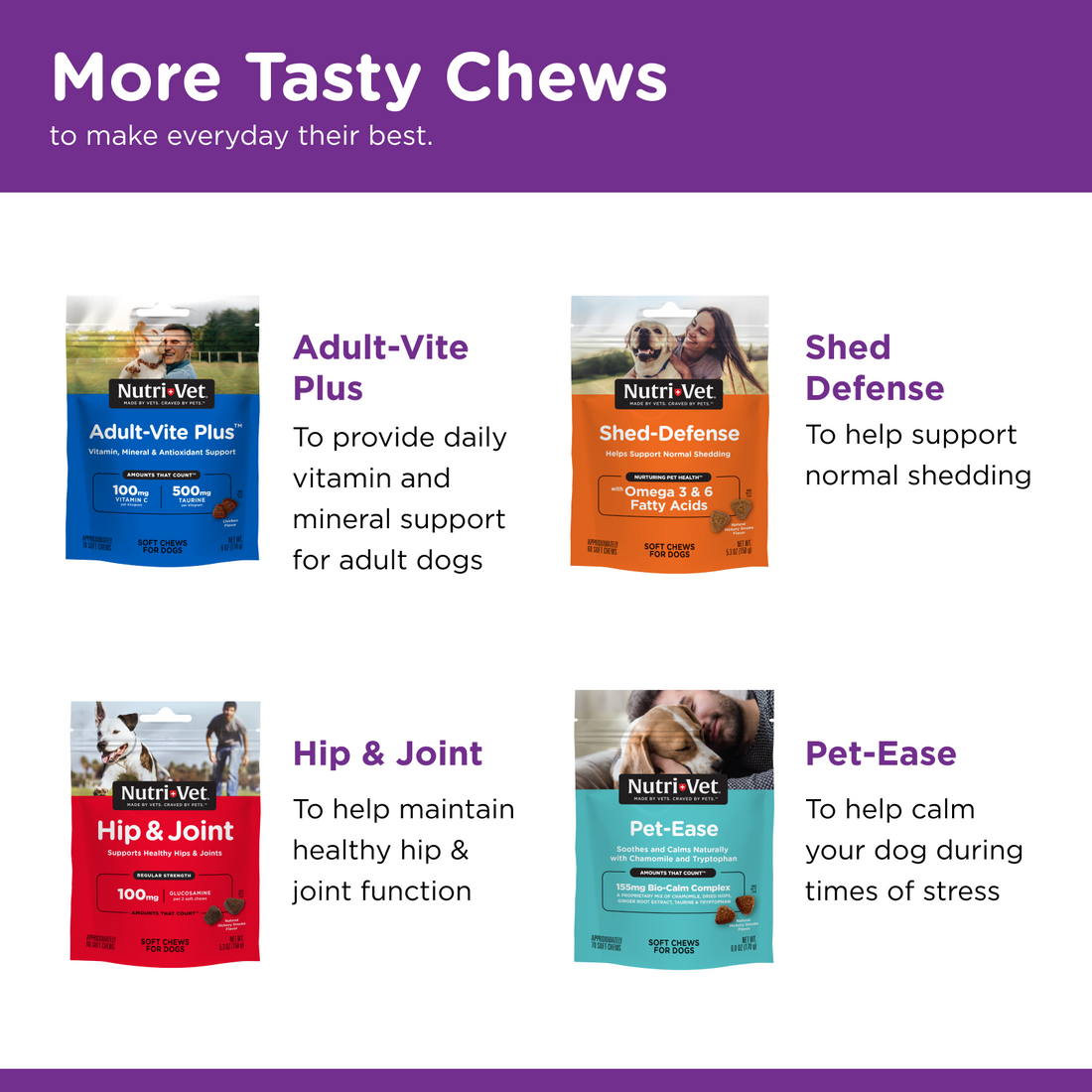 Pre & Probiotic Soft Chews | Dog Digestive Health | Nutri-Vet