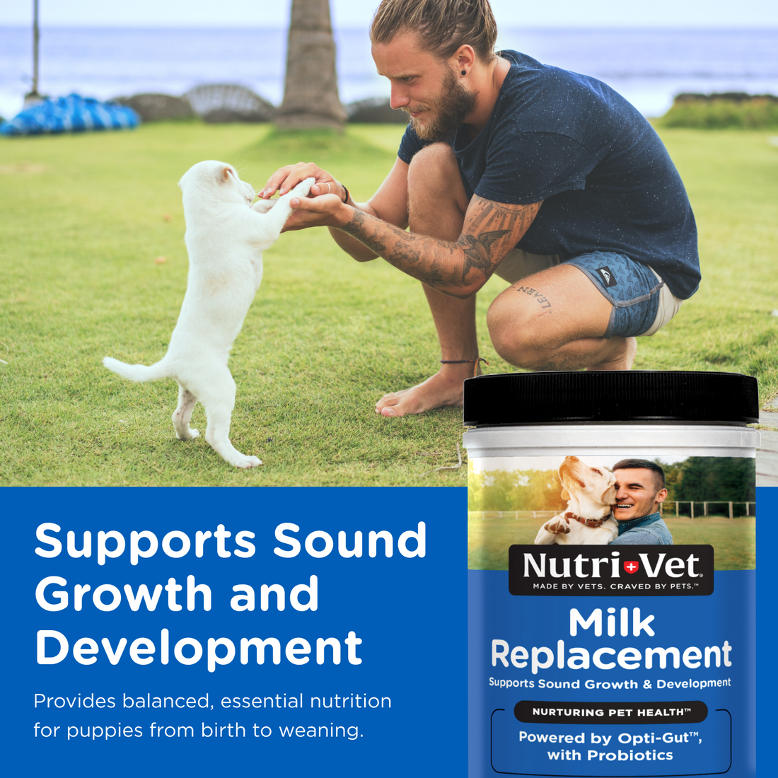 Probiotic Milk Replacement Powder | Dog Supplements | Nutri-Vet