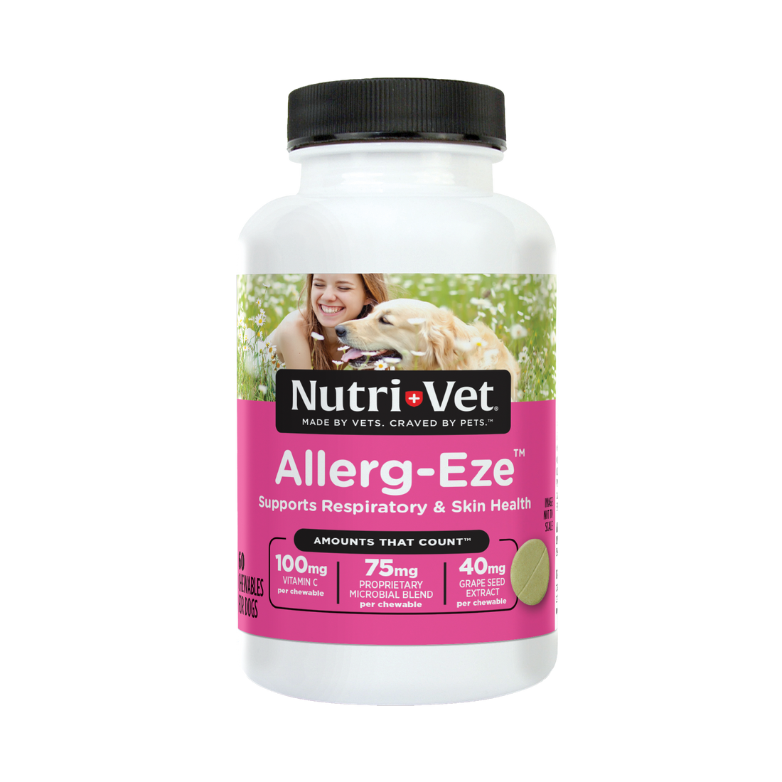 Allerg-Eze Chewable Tablets | Dog Allergy Medicine | Nutri-Vet